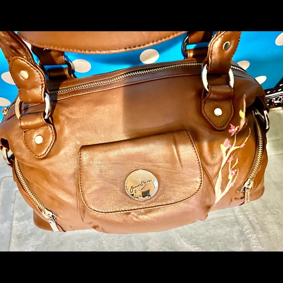 Junior Drake | Bags | Junior Drake Hand Painted Leather Butterfly Purse ...